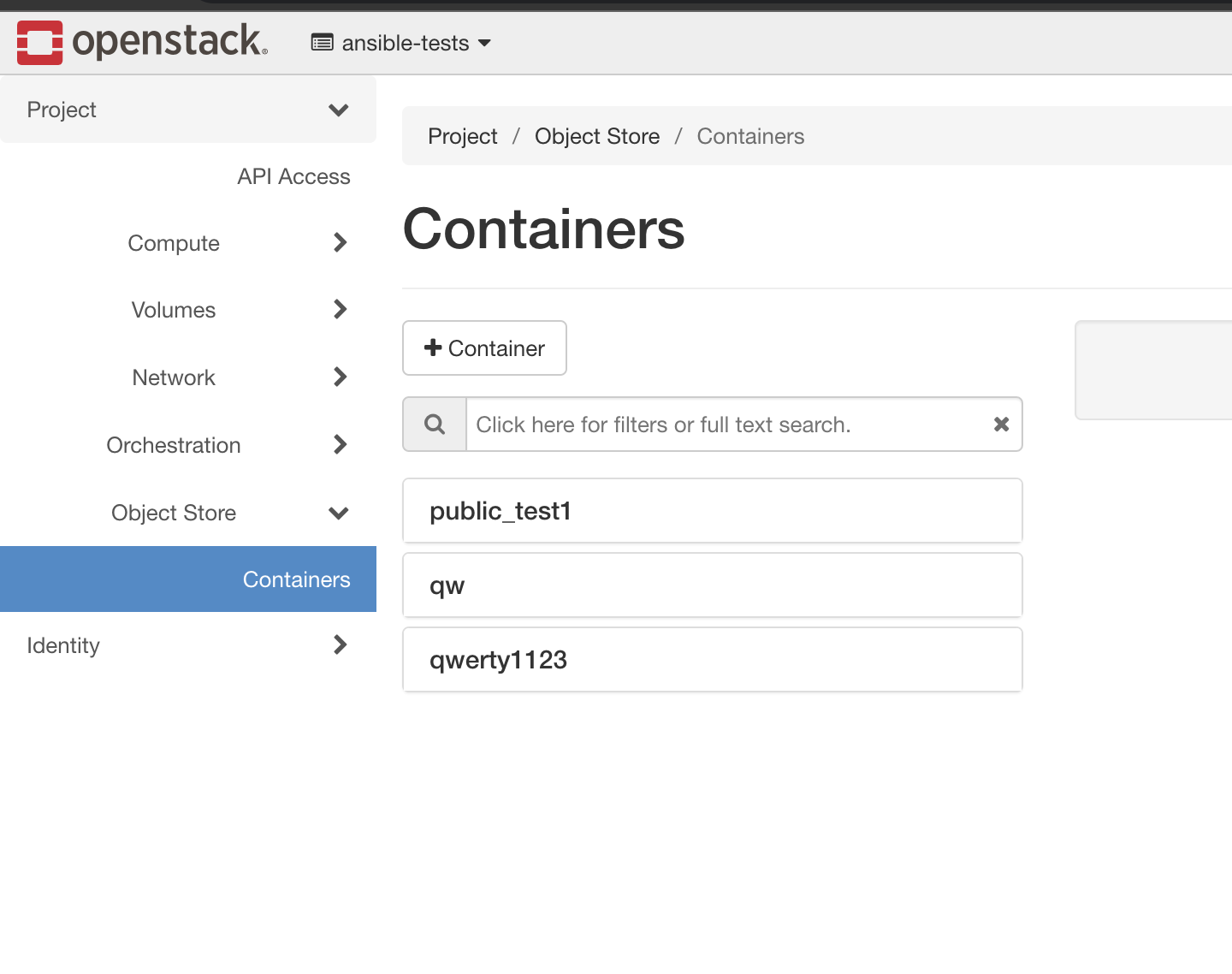 Использование S3 Через API в OpenStack
